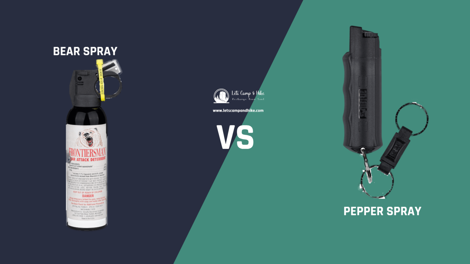 Bear Spray Vs Pepper Spray: Which One Is More Effective 2025